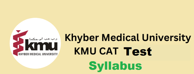 KMU-CAT Entry Test | Free Online MCQS Questions Practice Test Past Papers
