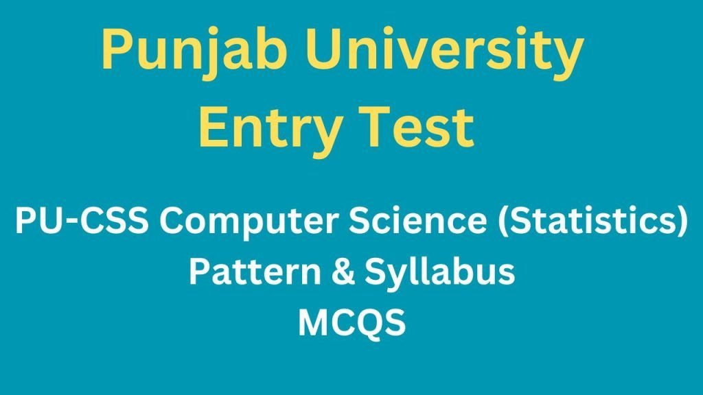 PU Entry Tests | Free Online MCQS Questions Practice Test Past Papers